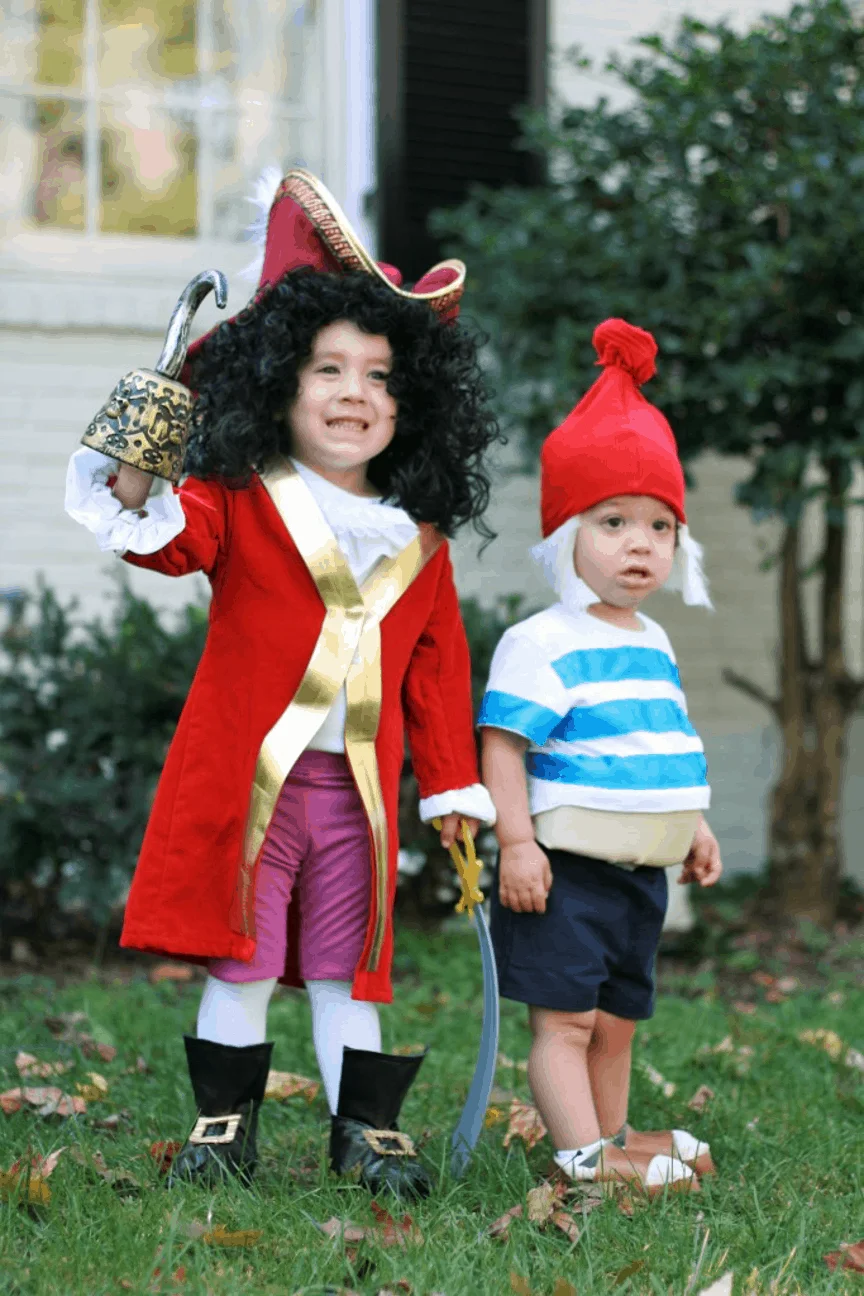 Homemade Captain Hook Costume