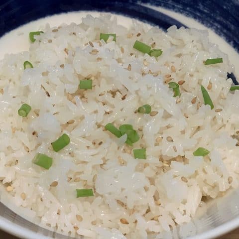 Simple and Easy Sesame Rice - Mimosas & Motherhood
