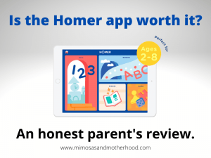 A Parent’s Honest Review of Homer Learn & Grow App - Mimosas & Motherhood