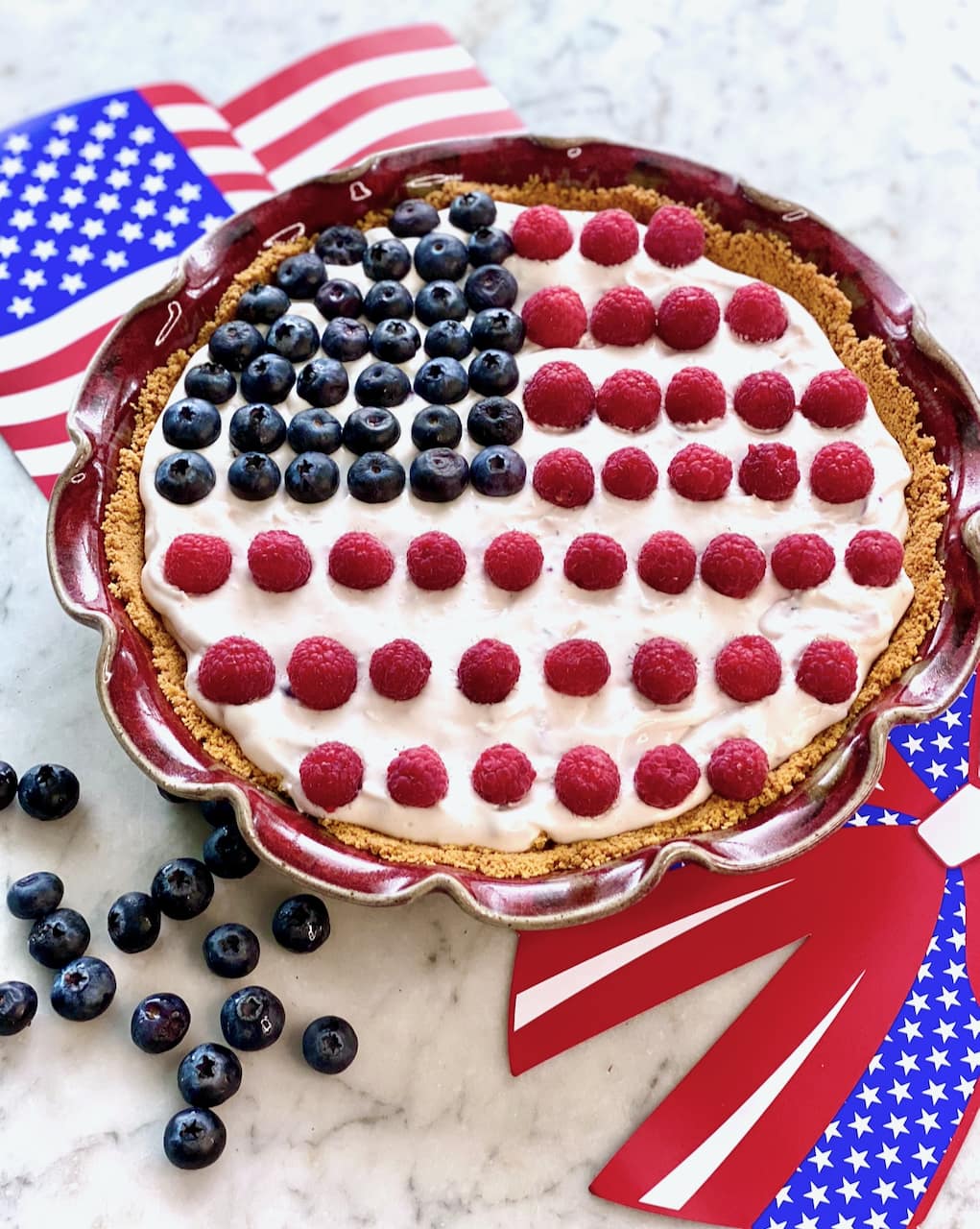 50 Easy No Bake 4th of July Desserts (Red, White and Blue Desserts ...