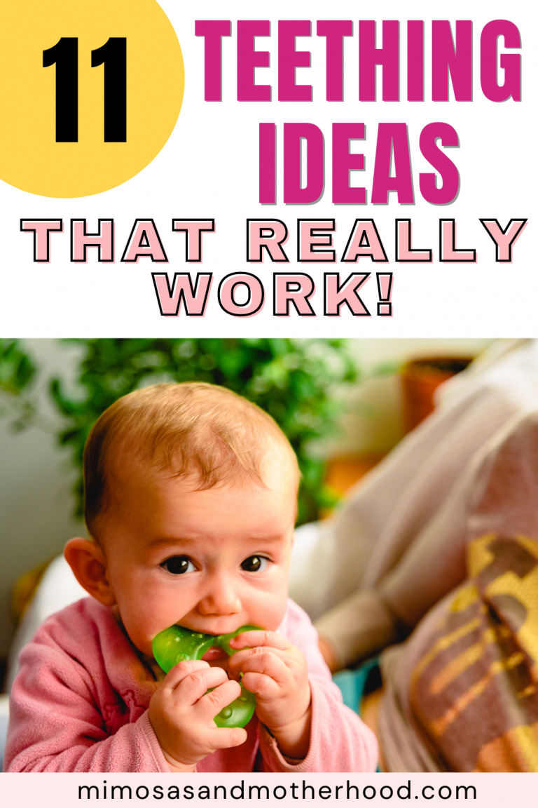 11 Teething Ideas for Babies That Really Work - Mimosas & Motherhood