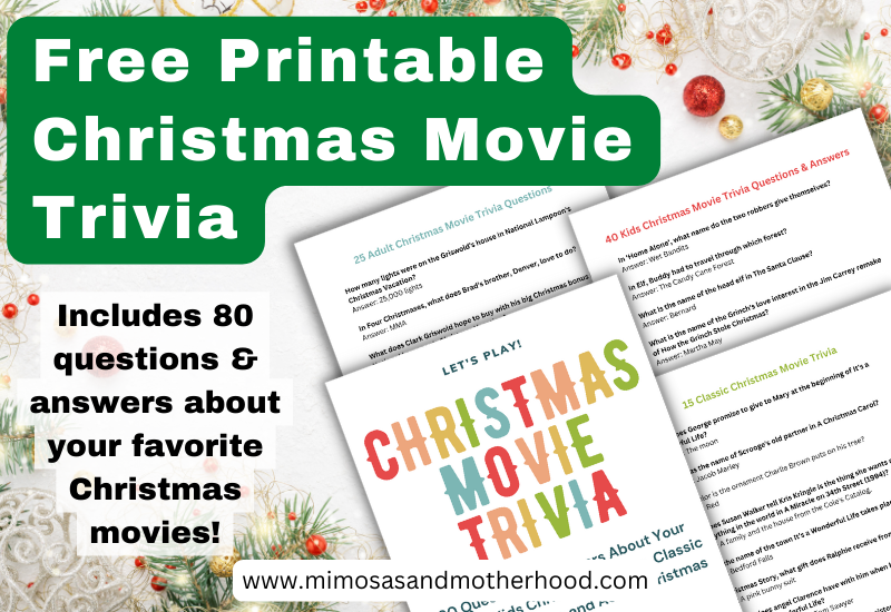 80 Christmas Movie Trivia Questions And Answers Free Printable 80 Christmas Movie Trivia Questions And Answers Free Printable