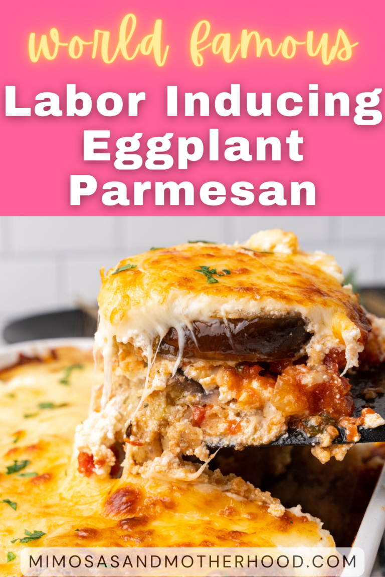 Labor Inducing Eggplant Parmesan Recipe (Scalini's Authentic Recipe ...