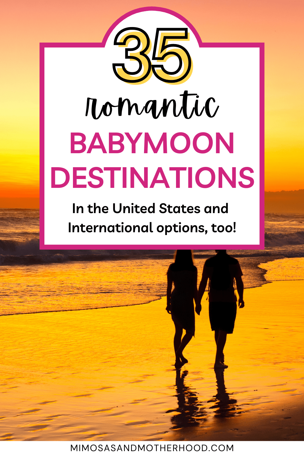 35 Romantic Babymoon Destination Ideas - Mimosas & Motherhood