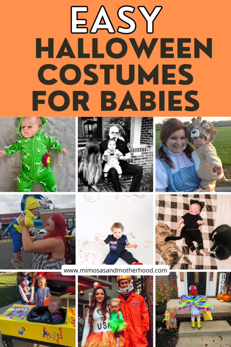 Easy Baby Costumes for Halloween - Mimosas & Motherhood