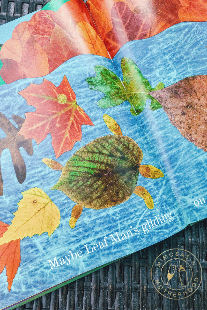 Leaf Man Craft for Kids - Mimosas & Motherhood