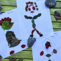 Leaf Man Craft for Kids - Mimosas & Motherhood