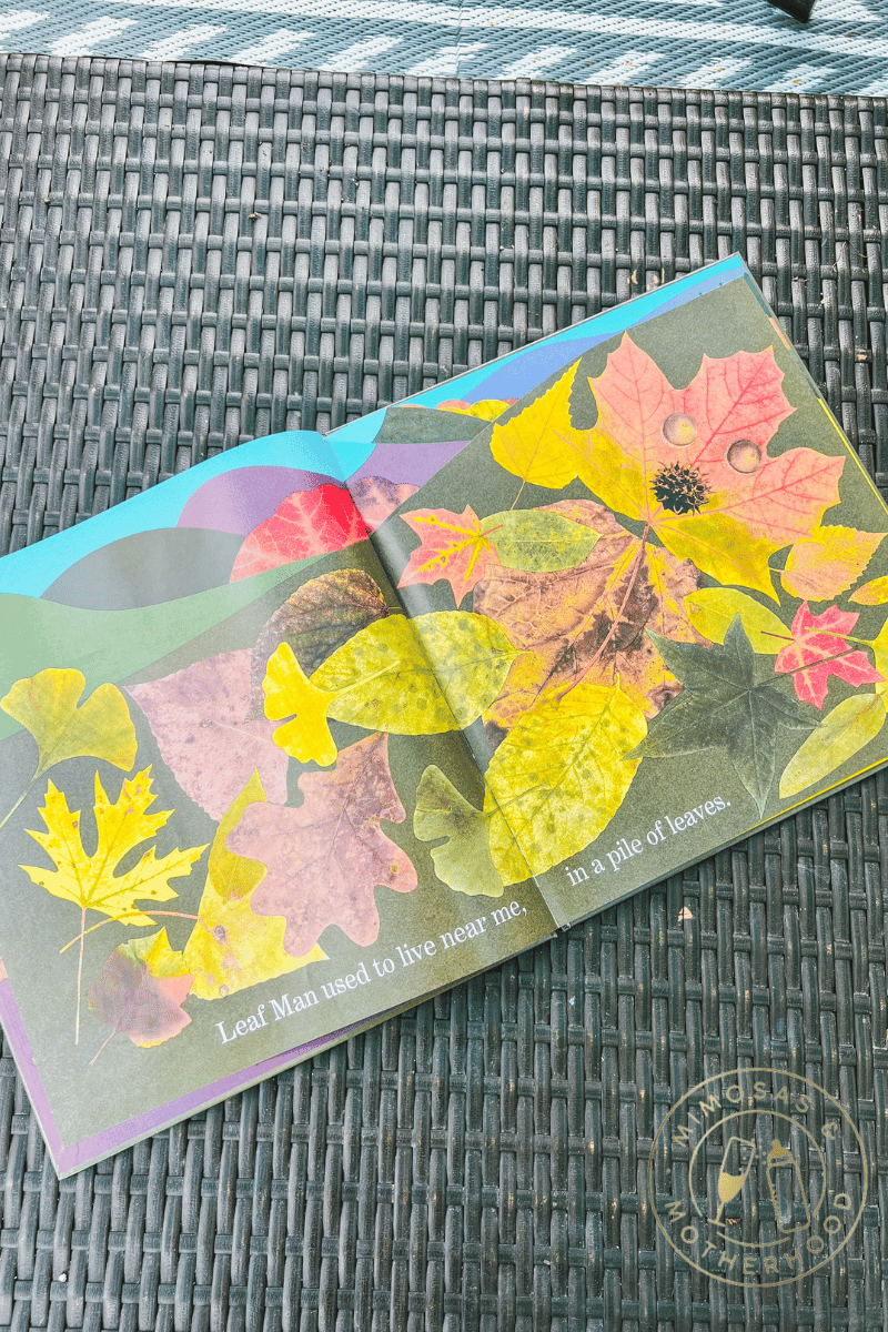 Leaf Man Craft for Kids - Mimosas & Motherhood