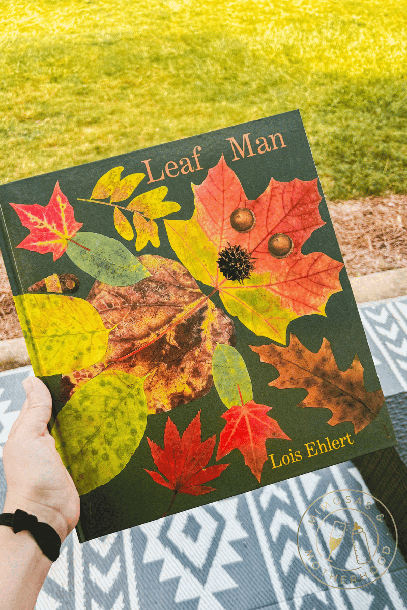 Leaf Man Craft for Kids - Mimosas & Motherhood