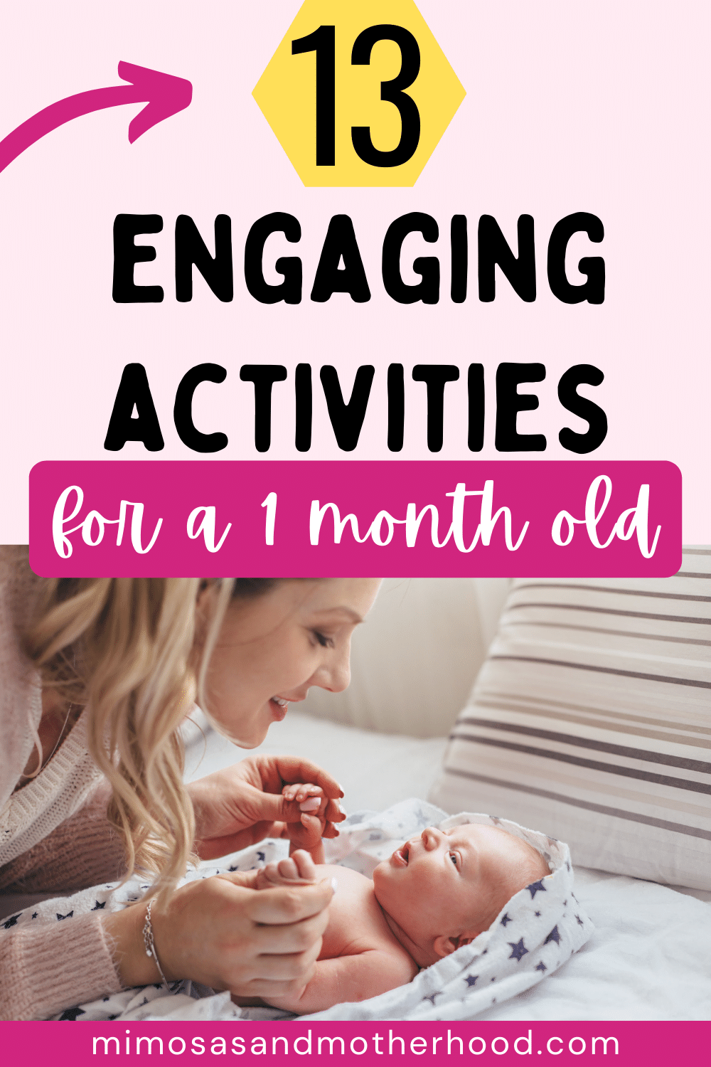 13 Engaging Activities for Your 1 Month Old Baby - Mimosas & Motherhood