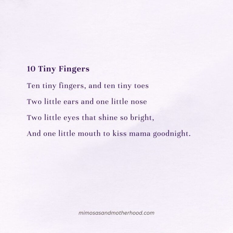 18 of the Best Poems for Babies - Mimosas & Motherhood