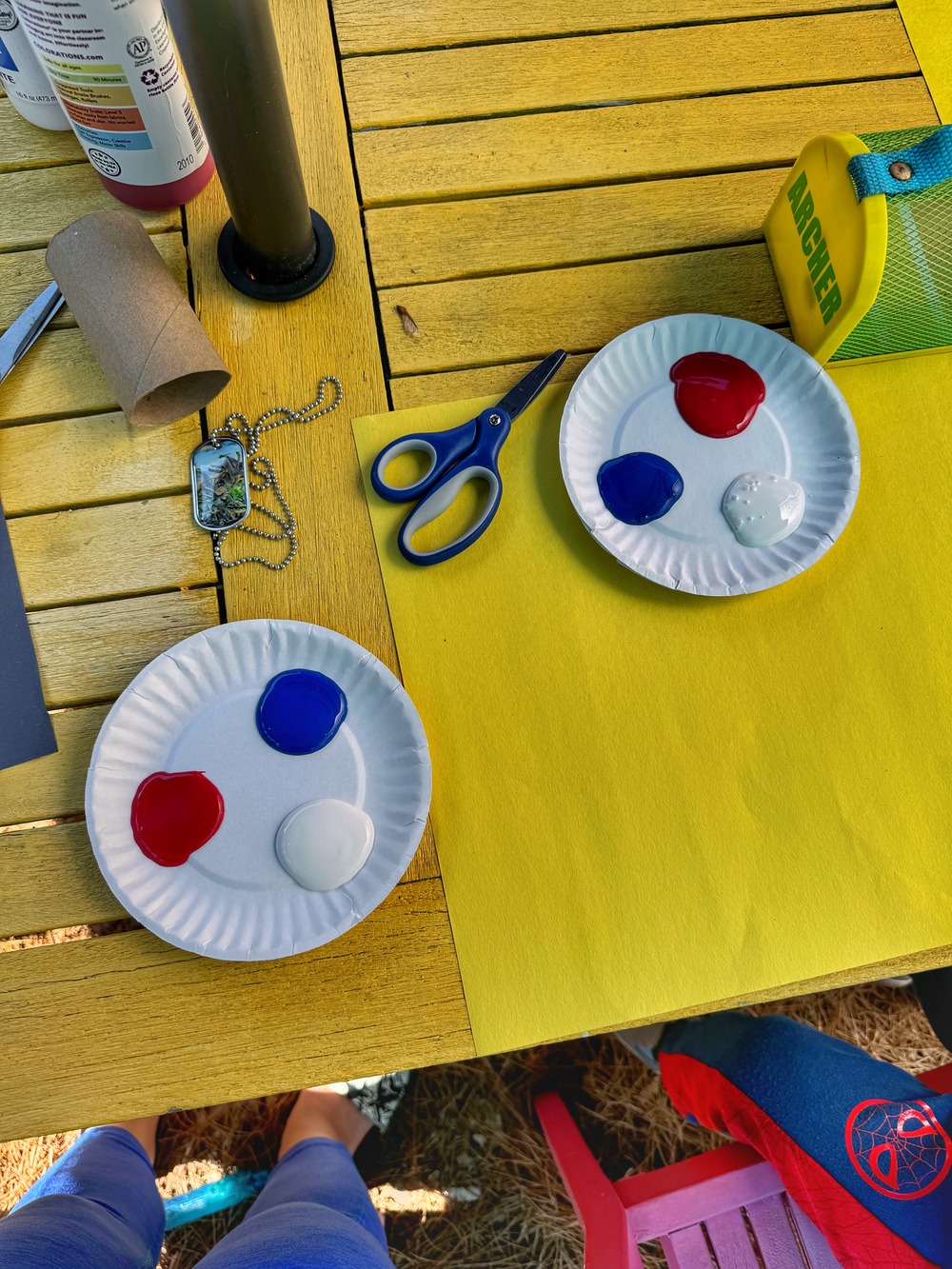 Easy 4th of July Fireworks Craft for Kids - Mimosas & Motherhood