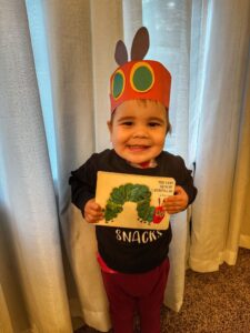 Free Printable Very Hungry Caterpillar Crown Craft - Mimosas & Motherhood