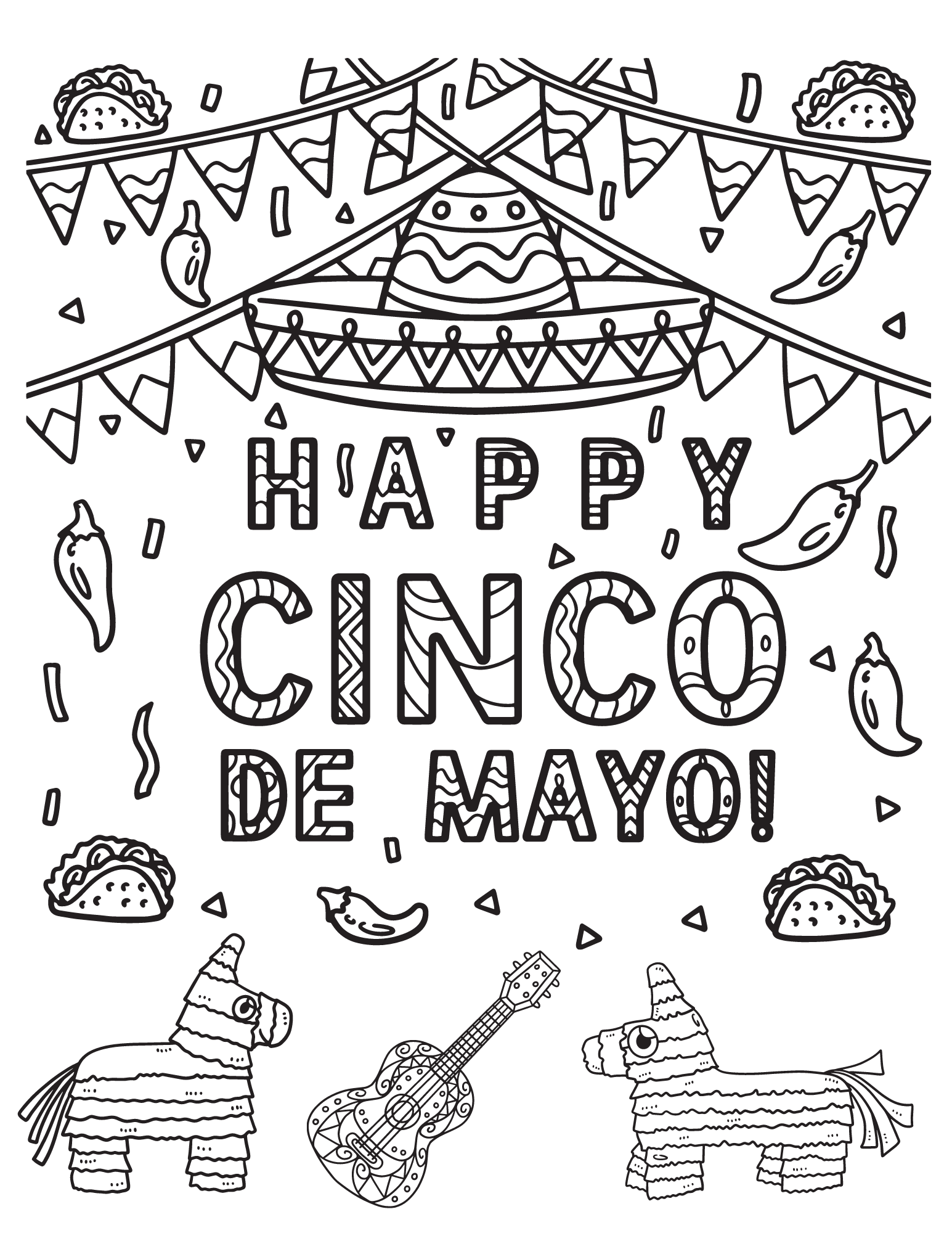 15 Cinco de Mayo Crafts for Preschoolers - Mimosas & Motherhood