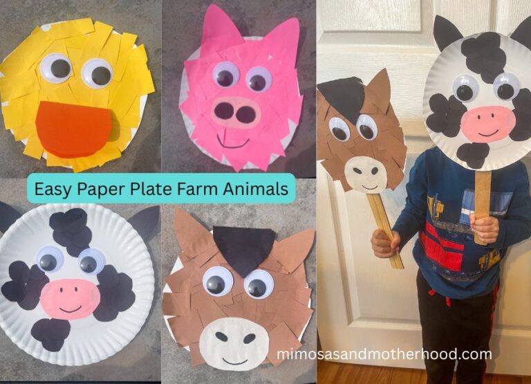 Easy Farm Animal Paper Plate Crafts for Toddlers and Preschoolers ...