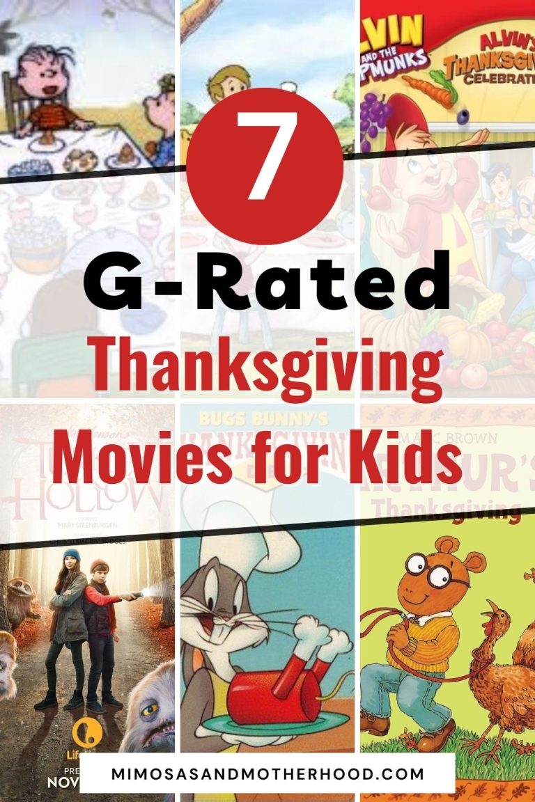 Thanksgiving Movies for Kids Rated G - Mimosas & Motherhood