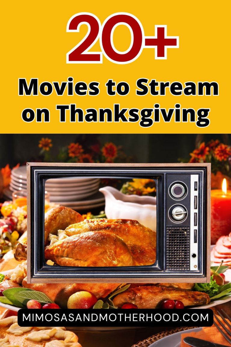 Best Thanksgiving Movies for Families to Stream - Mimosas & Motherhood