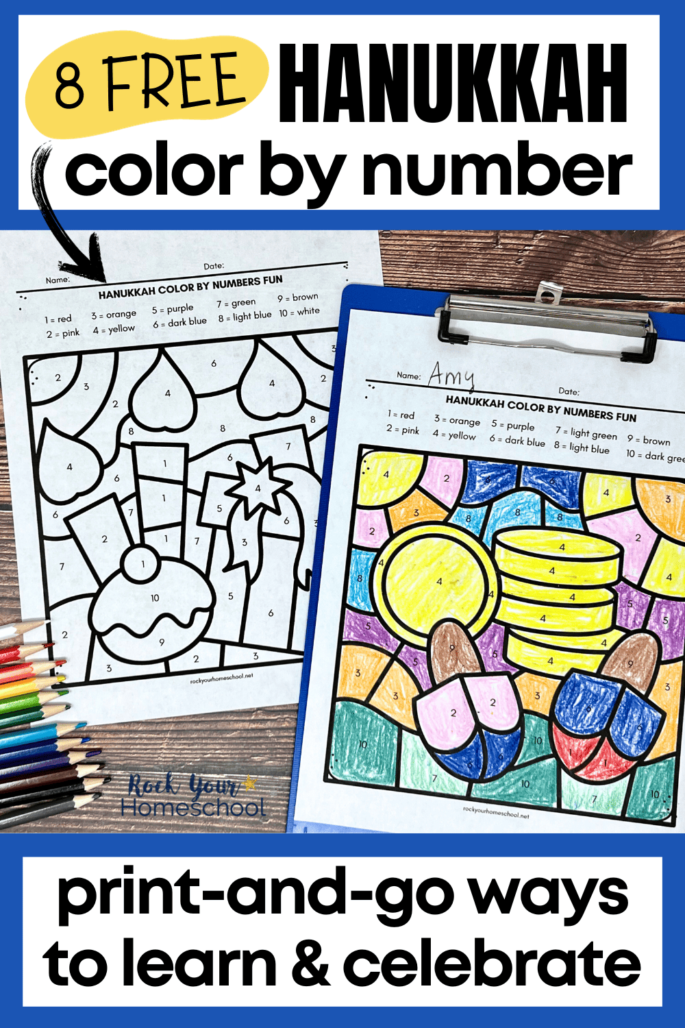 Hanukkah Crafts for Preschoolers - Mimosas & Motherhood